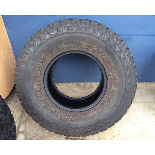 Maxxis 980 Bravo AT Tyres 35 Inch (Set of 4) Tyre Tire USED