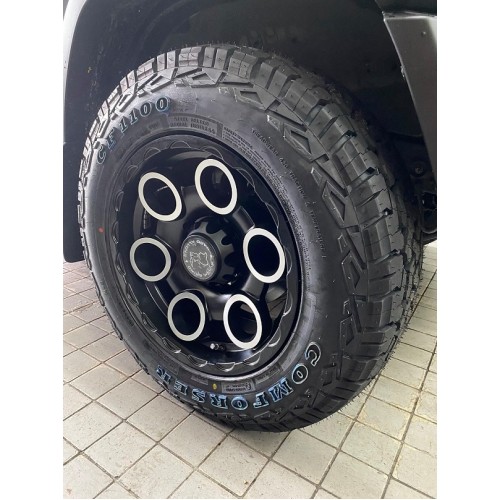Black Rhino Alloy Rim Wheels + Tyres Bundle Package (Set of 5 ...